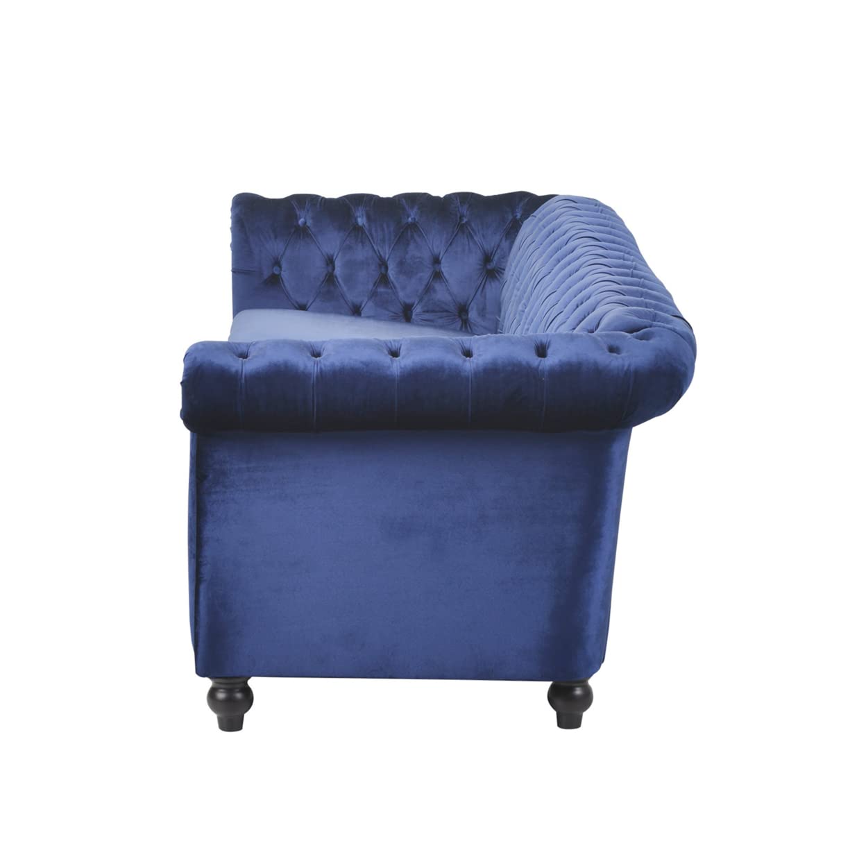 Christopher Knight Hom Norma Sofas, Midnight Blue, Dark Brown