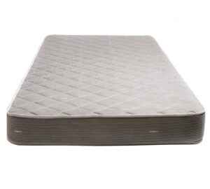 mytee products 6.5 inch mattress for rv trailer & camper 32"x79" - luxury foam with pinstripe design & quilted cover both sides - breathable trailer bed mattress for truckers