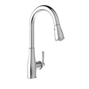 belanger faucet rus78ccp kitchen sink faucet, polished chrome