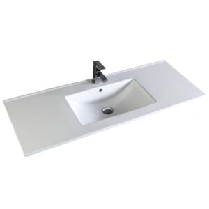 fine fixtures - china top sink 48 x 18 white