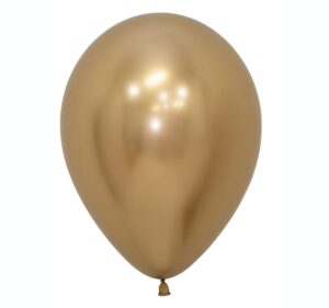 sempertex reflex gold latex balloons 11”