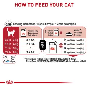 Royal Canin Adult Cat Instinctive Chunks in Gravy Wet Cat Food Pouch, 3 oz pouch (12-count)