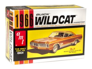 amt 1966 buick wildcat 1:25 scale model kit