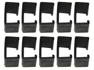 jsp manufacturing patio rattan wicker furniture medium alignment fasteners clips for sectional sofa chair (10) black