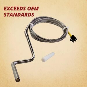 Pellethead Replacement QuadraFire Mt. Vernon AE & Edge 60 Thermocouple K + Protection Tube Bundle