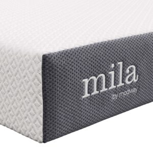 Modway Mila Firm 8" Fiberglass Free Memory Foam Full Mattress