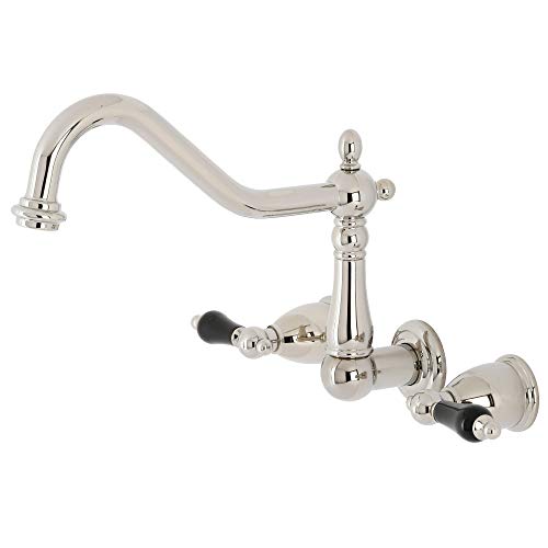 Kingston Brass KS1286PKL Duchess Kitchen Faucet, Polished Nickel