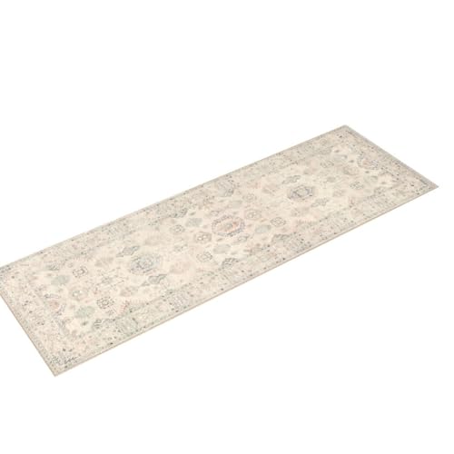 Loloi II Hathaway Collection HTH-06 Blush/Multi 9'-0" x 12'-0", .25" Thick, Area Rug, Soft, Durable, Printed, Modern, Low Pile, Non-Shedding, Easy Clean, Living Room Rug