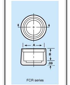 SBDs FCR-20 Caplugs (Pack of 10) LDPE Finishing Caps for Round Tubing 1.25” OD, 62” Depth - Heavy Wall Construction for Furniture, Lawn, Appliances, Fitness Equipment n Thread Protection Made in USA