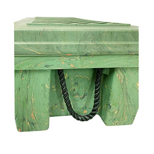 HOMZ Foot Locker Storage Container, Green Camo