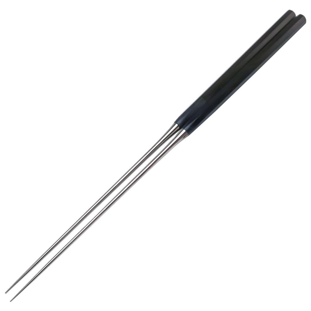 TIKUSAN Plating Chopsticks Moribashi Japanese Restaurant Chef's Traditional Garnishing Tweezers Made in Japan (6.5", Magnolia Handle)