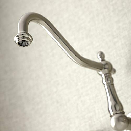 Kingston Brass KS1288PKL Duchess Kitchen Faucet, Brushed Nickel