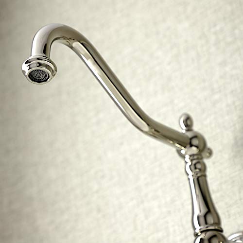 Kingston Brass KS1286PKL Duchess Kitchen Faucet, Polished Nickel