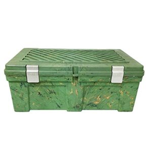 HOMZ Foot Locker Storage Container, Green Camo