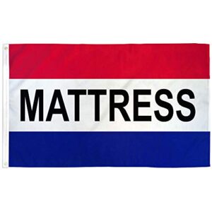 mattress 3x5 ft flag polyester - perfect for businesses, furniture stores, mattress outlets, etc!