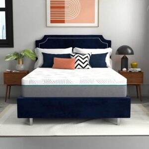 early bird coppercool performance medium hybrid mattress - 12" - california king