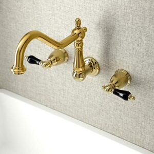 Kingston Brass KS1282PKL Duchess Kitchen Faucet, Polished Brass