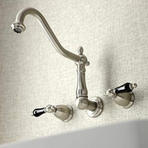 Kingston Brass KS1288PKL Duchess Kitchen Faucet, Brushed Nickel