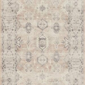 Loloi II Hathaway Collection HTH-03 Java / Multi 9'-0" x 12'-0", .25" Thick, Area Rug, Soft, Durable, Printed, Modern, Low Pile, Non-Shedding, Easy Clean, Living Room Rug