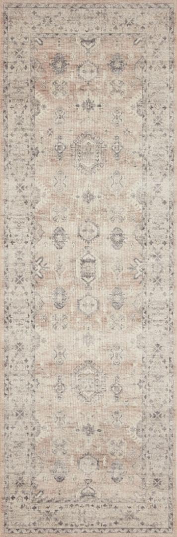 Loloi II Hathaway Collection HTH-03 Java / Multi 9'-0" x 12'-0", .25" Thick, Area Rug, Soft, Durable, Printed, Modern, Low Pile, Non-Shedding, Easy Clean, Living Room Rug