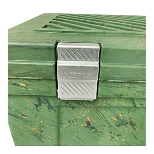 HOMZ Foot Locker Storage Container, Green Camo