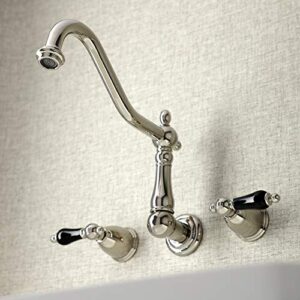 Kingston Brass KS1286PKL Duchess Kitchen Faucet, Polished Nickel