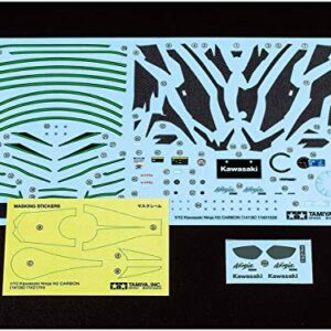 Tamiya 300014136 Kawasaki 1/12 Scale Plastic Model Assembly kit