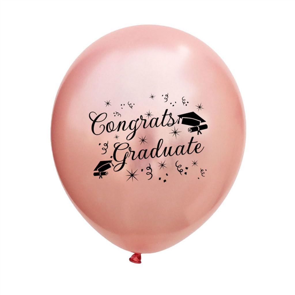 Single Girl Hat Graduation Balloon Graduation Party Aluminum Film Balloon Rose Gold Graduation Balloon