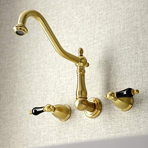 Kingston Brass KS1287PKL Duchess Kitchen Faucet, Brushed Brass