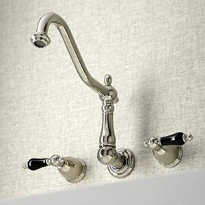 Kingston Brass KS1286PKL Duchess Kitchen Faucet, Polished Nickel