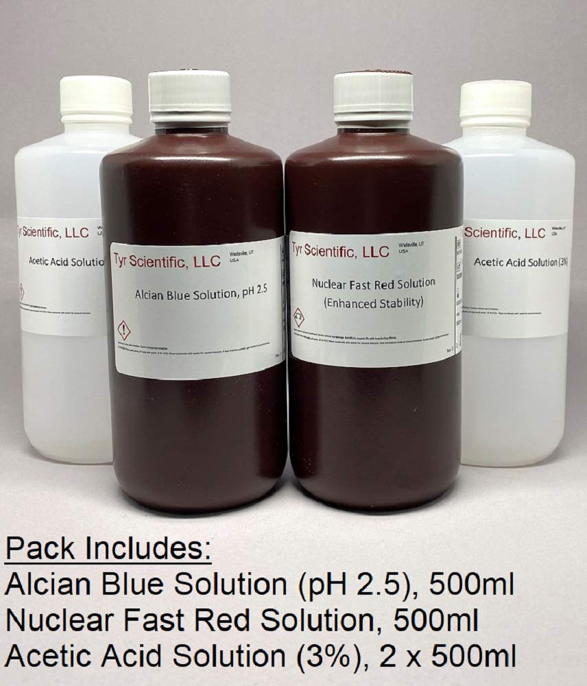 Alcian Blue (pH 2.5) Stain Pack, 500ml