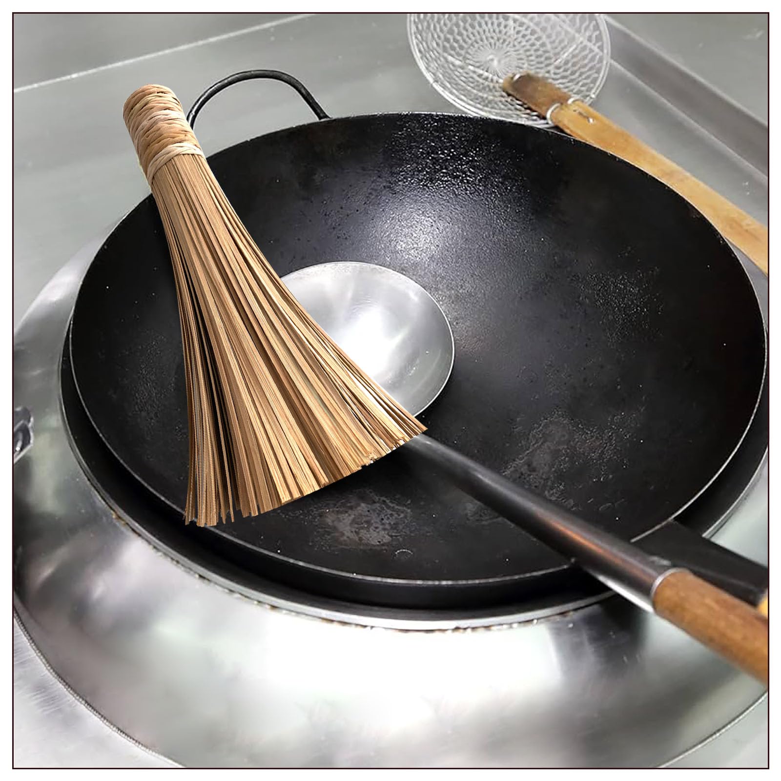 Bamboo Wok Brush (12.5")