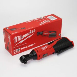 milwaukee 2457-20 m12 cordless 3/8" lithium-ion ratchet (bare tool) (renewed)