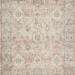 Loloi II Hathaway Collection HTH-03 Java / Multi 9'-0" x 12'-0", .25" Thick, Area Rug, Soft, Durable, Printed, Modern, Low Pile, Non-Shedding, Easy Clean, Living Room Rug