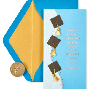 Papyrus Graduation Card with Money Holder (Tomorrow's Adventure)