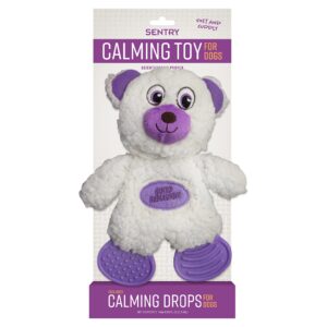 sentry pet care sentry calming toy for dogs, one calming drop application included