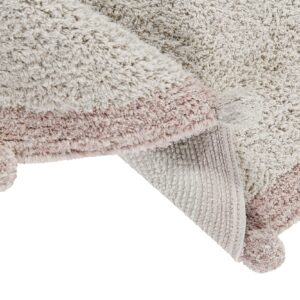 Lorena Canals USA Washable Rug Bubbly Natural - Vintage Nude, 4'