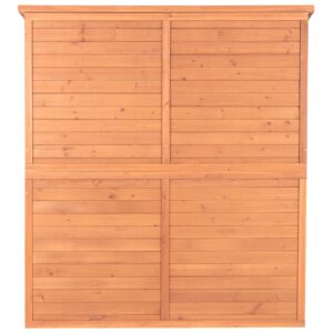 Leisure Season MSS6602-T Storage-Sheds, Medium Brown