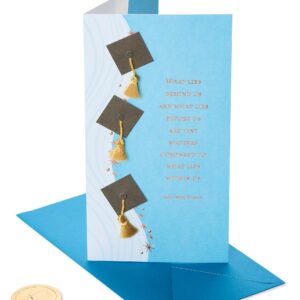 Papyrus Graduation Card with Money Holder (Tomorrow's Adventure)