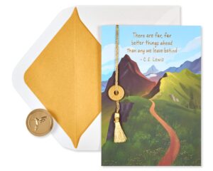 papyrus graduation card with quote (here's to you)