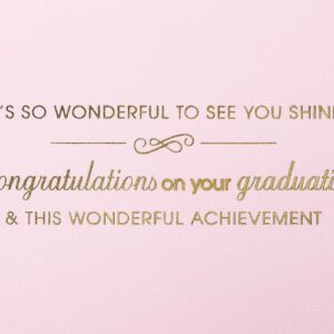 Papyrus Graduation Card for Her (See You Shine)