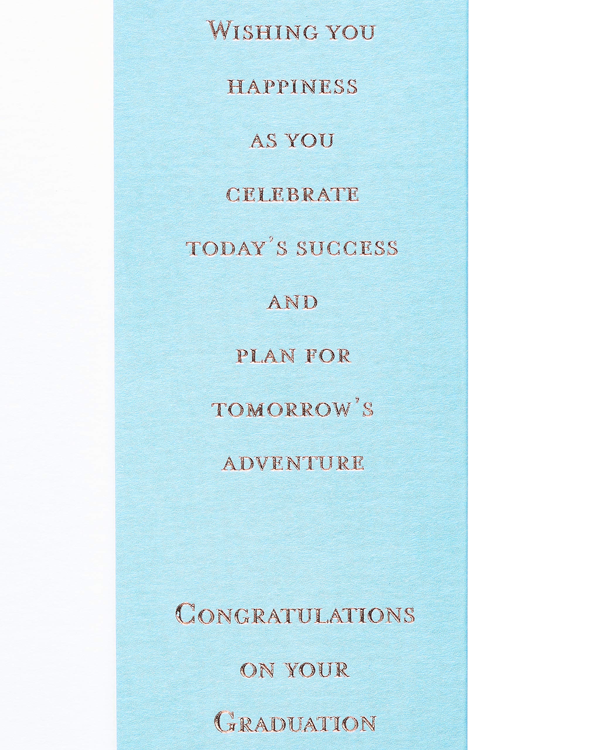 Papyrus Graduation Card with Money Holder (Tomorrow's Adventure)