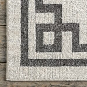 nuLOOM Imani Border Area Rug, 9x12, Beige