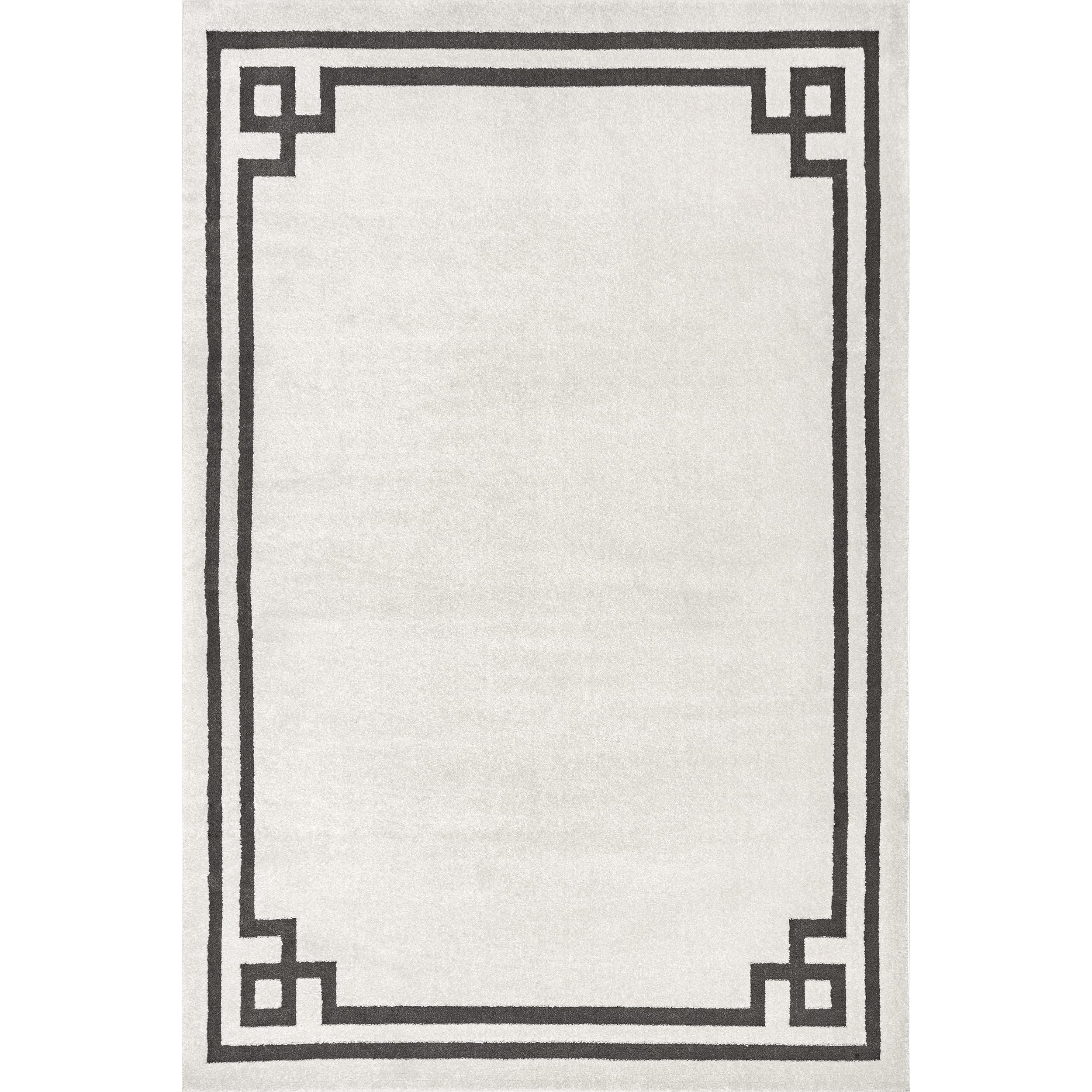 nuLOOM Imani Border Area Rug, 9x12, Beige