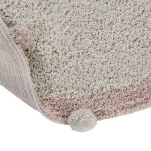 Lorena Canals USA Washable Rug Bubbly Natural - Vintage Nude, 4'