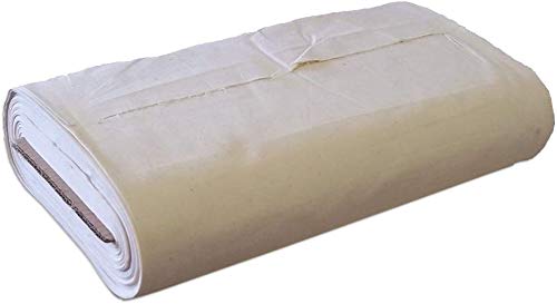 Unbleached Cotton Muslin 63" Wide (30 Meter Roll)