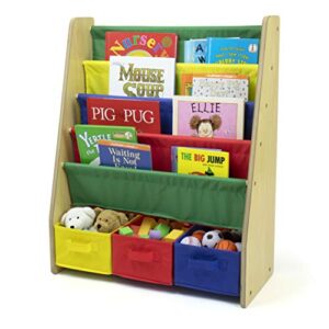 humble crew kids bookshelf, primary