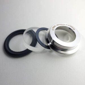 1.5" Tri Clamp End Cap Sight Glass 316 Stainless With Borosilicate Glass (1.5")