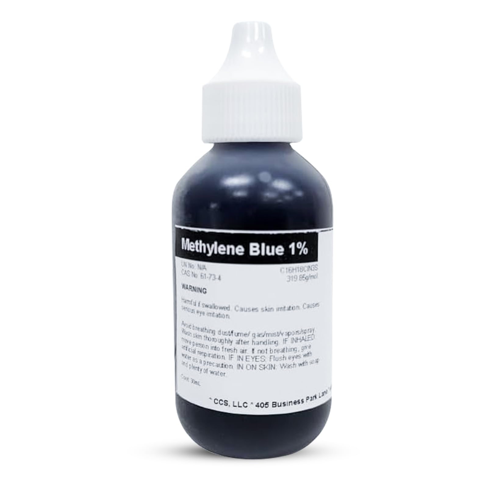 Methylene Blue 1% Aqueous Stain/dye Solution 60mL (2 fl oz)