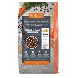 Instinct Raw Boost Whole Grain Real Salmon & Brown Rice Recipe Natural Dry Dog Food, 4.5 lb. Bag